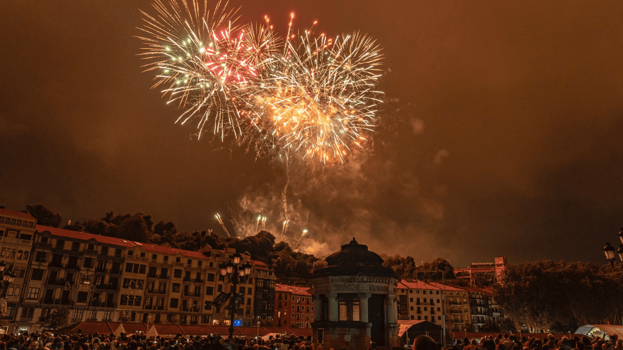 La Pirotecnia Fonti Fireworks nombrada como la mejor de Aste Nagusia 2023